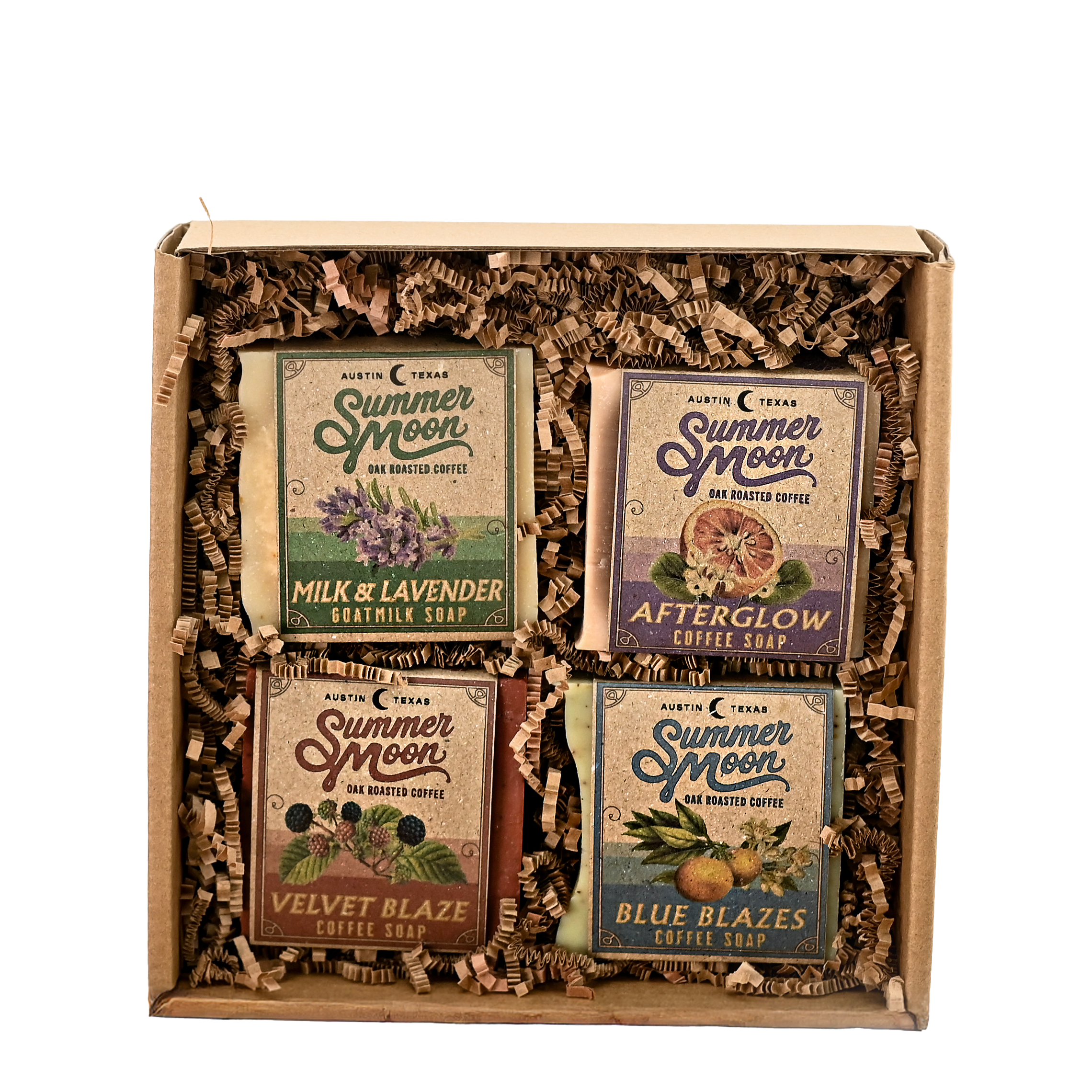 Signature Soap Quartet – Summer Moon Coffee